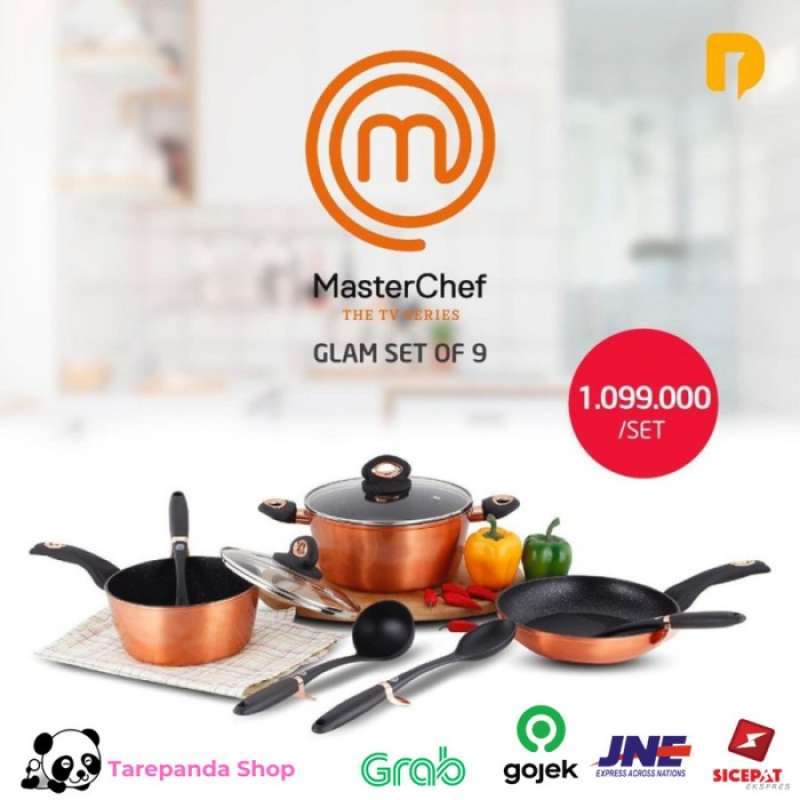 Promo Panci Master Chef Granit Set of 10 Masterchef Diskon 23% di ...