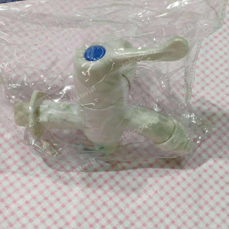 Jual Kran Tembok Cabang Plastik Pvc New Soligen S 13 Kombinasi Engkol ...