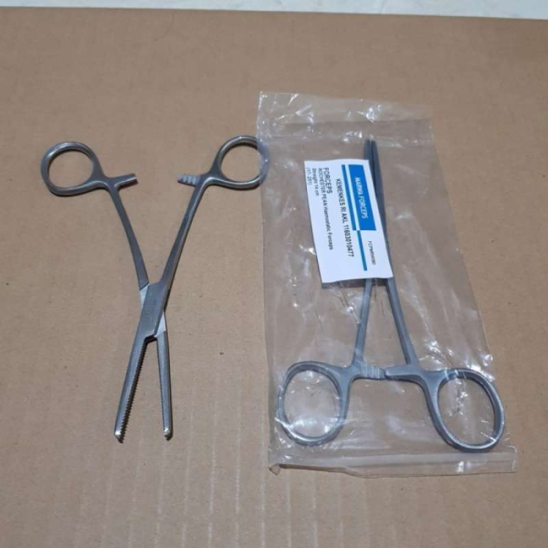 Promo Pean Lurus 14cm pean bengkok 14 cm Artery Clamp Klem Arteri ...