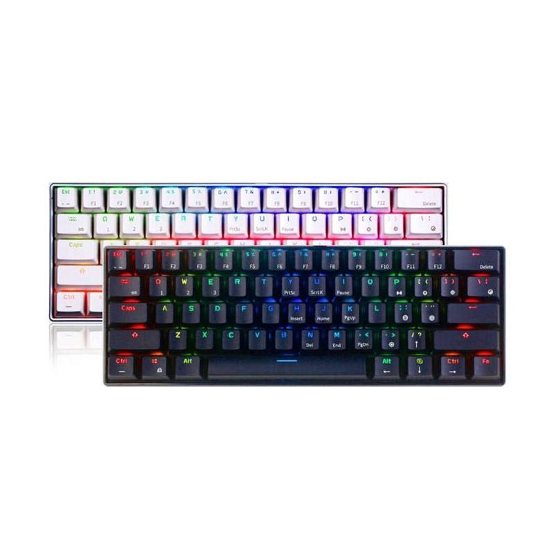 Jual Royal Kludge RK61 RGB Wireless Wired Mechanical Keyboard Bluetooth ...