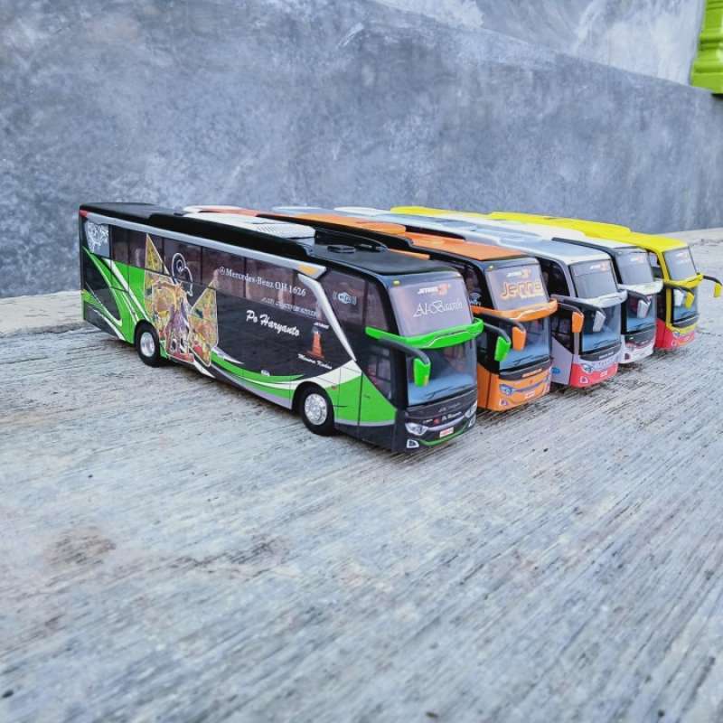 Promo ( Custom Livery ) Miniatur Bus Murah Jetbus Full Spek Interior ...