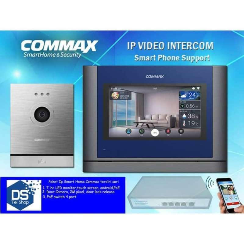 Promo Bulan ini aja kak! Paket IP Smart Home Commax Video Doorphone Bulan ini aja kak! Diskon 50 ...