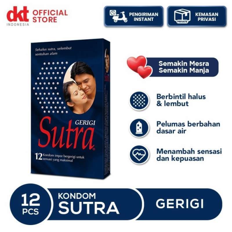 Promo tidak ada merk Promo Of the year KONDOM SUTRA GERIGI WARNA BIRU ...