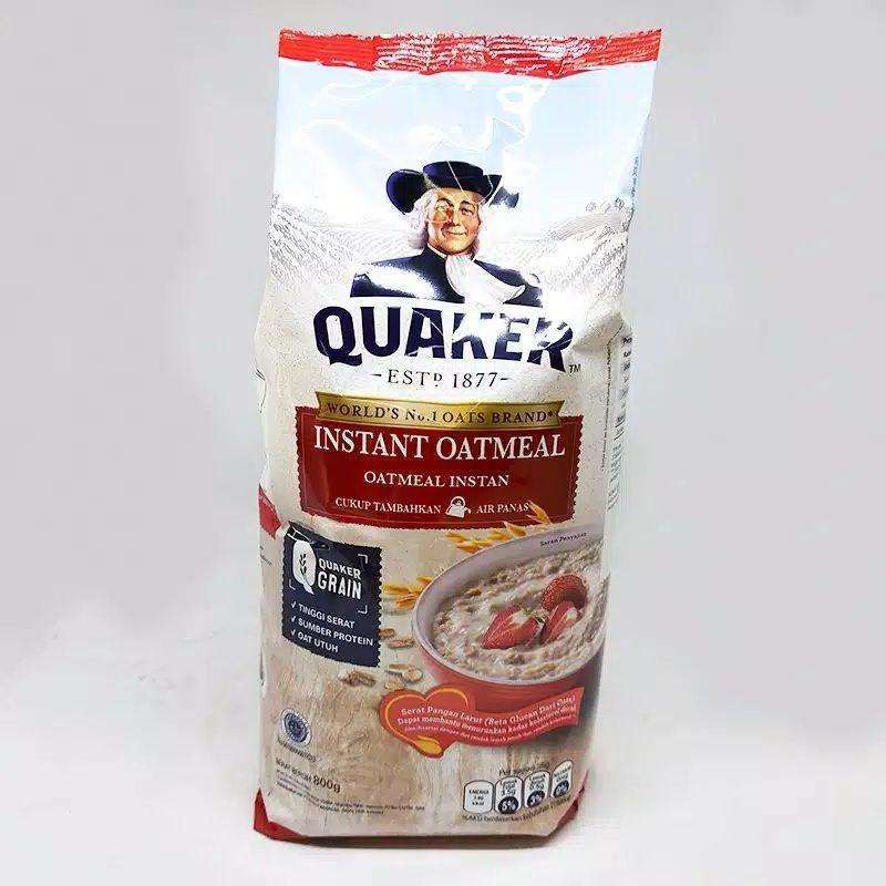 Jual QUAKER INSTANT OATMEAL 800 GRAM - MENU SARAPAN SEHAT di Seller ...