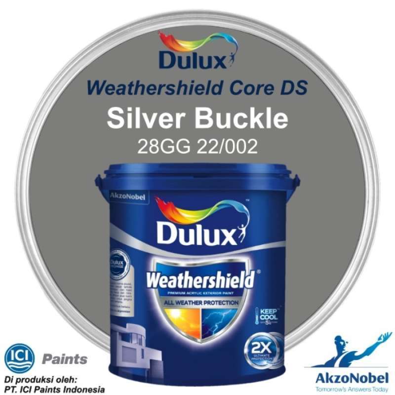 Jual Cat Dulux Weathershield 20 Lt - Silver Buckle 28gg 22/002 Di ...