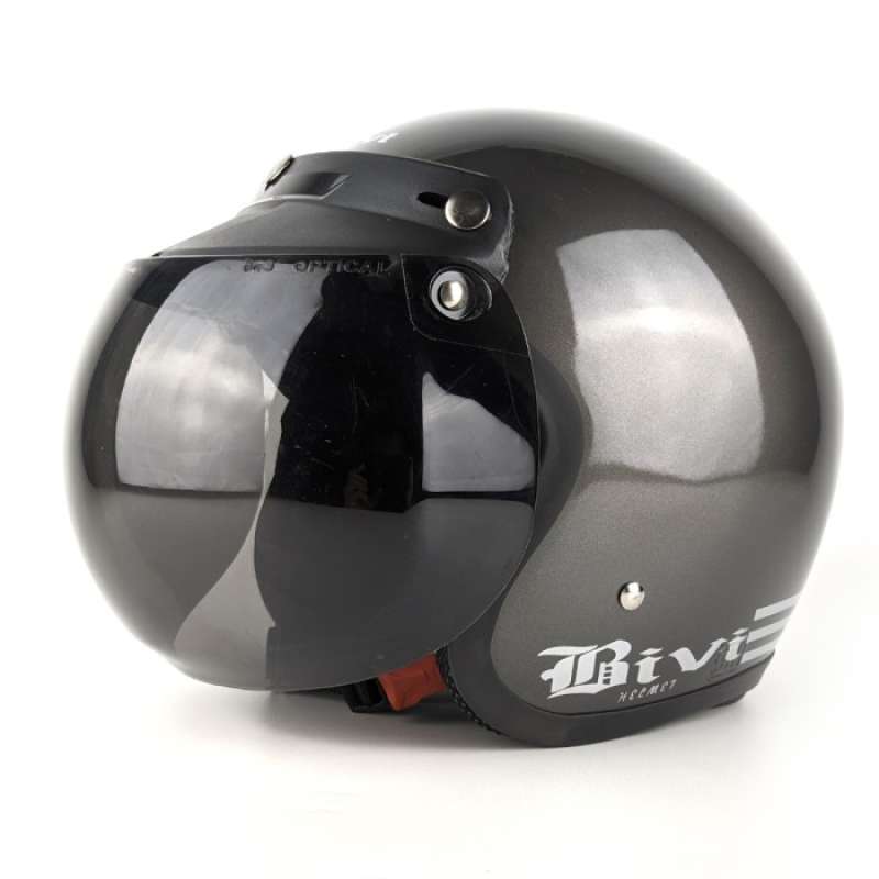Promo Ainon Helm Helem Motor Bogo Retro Classic Dewasa SNI Kaca Bogo ...