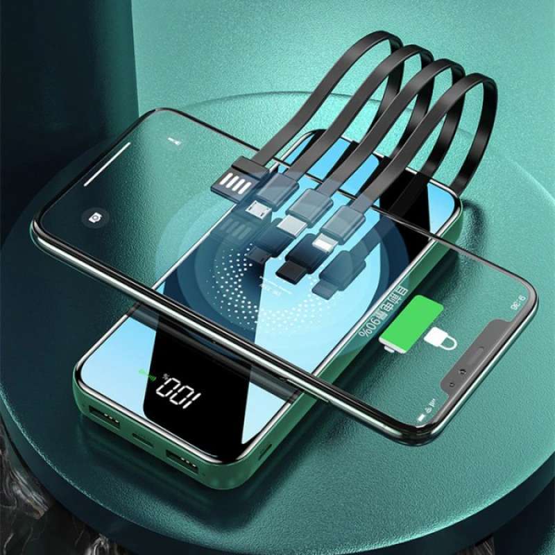 Promo Powerbank Wireless Micro USB/Lightning/Type C Power Bank 10000mah ...