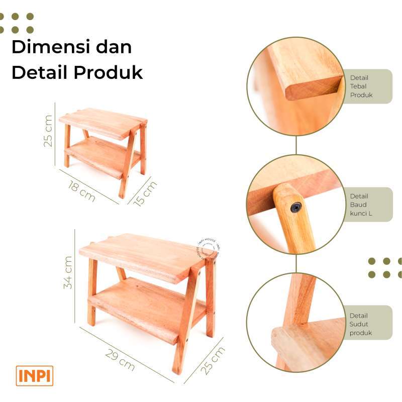 Jual Rak Pajang Roti Stand Tatakan Kue Display Makanan - Besar Di ...