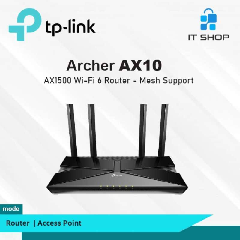 Jual TP-Link Archer AX10 Wi-Fi 6 Router di Seller NEW VISION - Kota ...