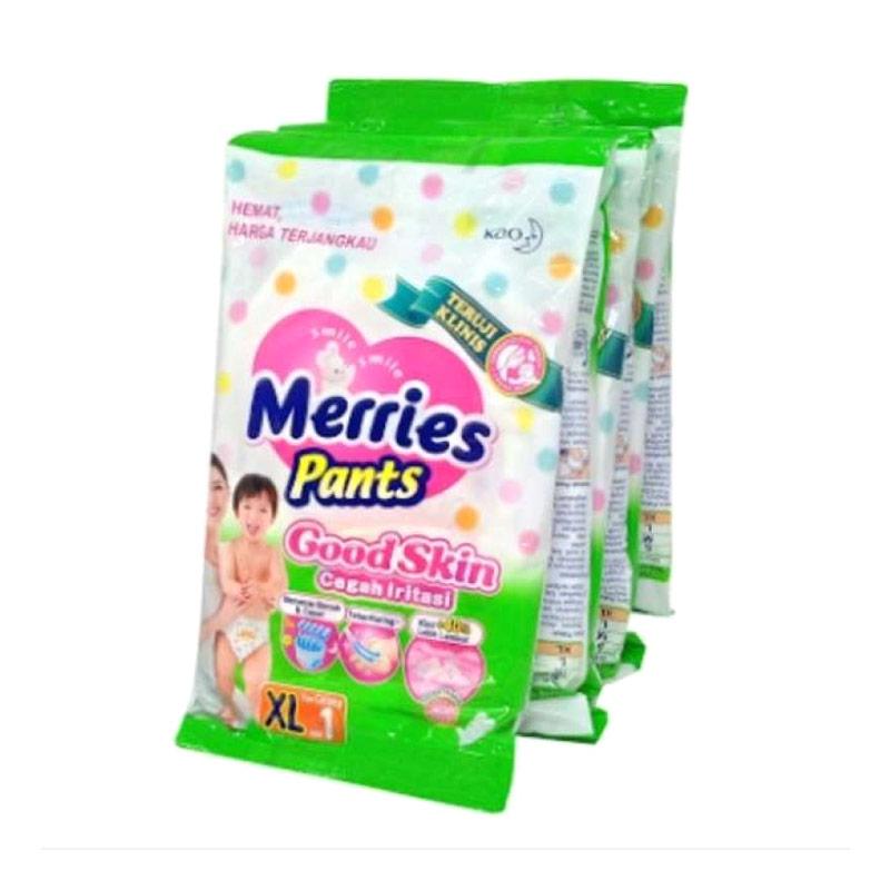 Jual Merries Pampers Popok Bayi & Anak [Size-S/ M/ L/ XL isi 6 pcs] di ...