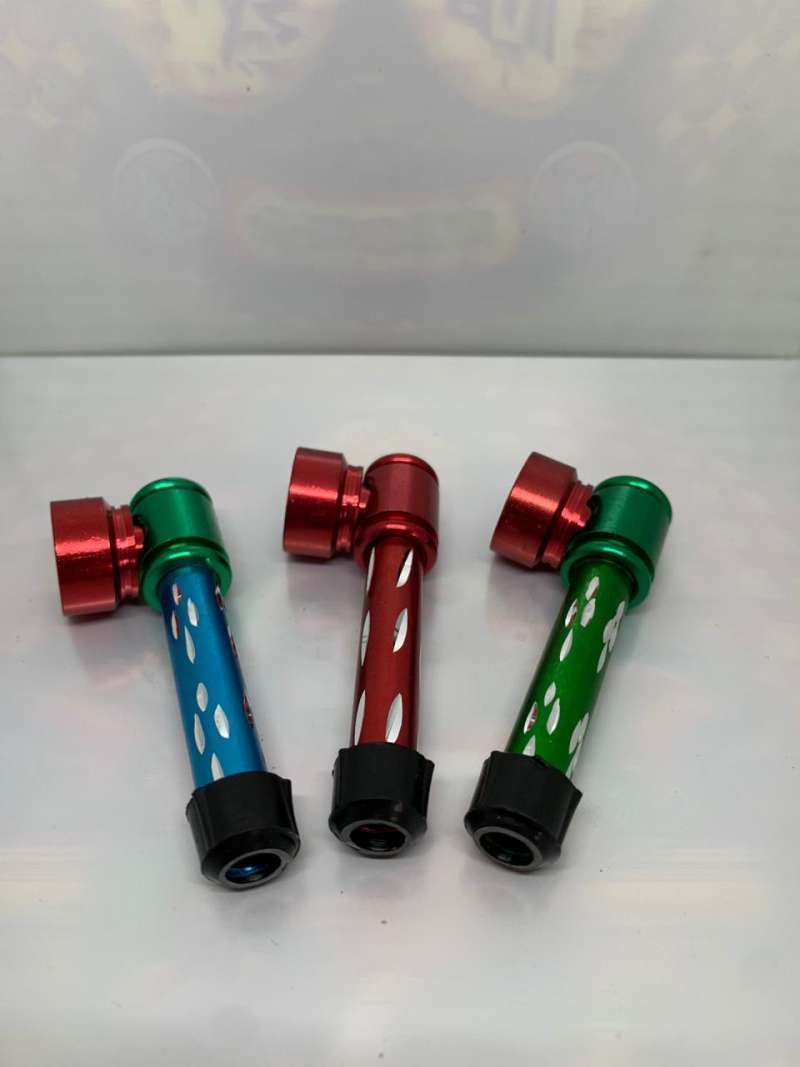 Jual Indo Shag Store Mini Round Plastic Aluminium Pipe Pipa Rokok ...