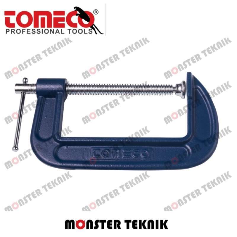 Promo Alat Penjepit Tipe C Tomeco 12 Inch Klem C Ukuran 12 C-Clamp ...