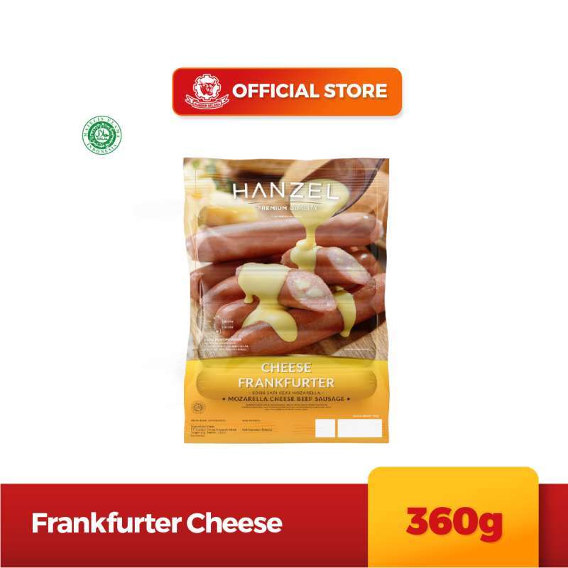 Jual HANZEL Frankfurter Cheese Sosis [360 g] KEMASAN BARU di Seller MEL ...