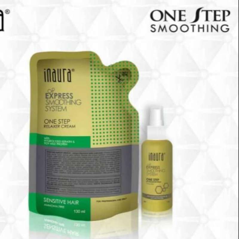 Jual Inaura Sensitive Hair One Step Smoothing 130 gr + Neutralizer pH ...