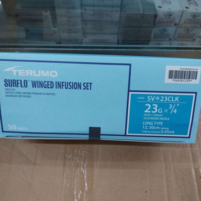 Promo Needle Wing 23g Terumo-per Box Diskon 23% Di Seller Alat Medis ...