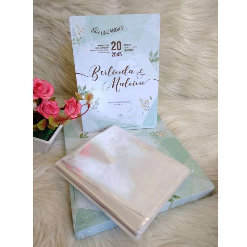 Jual AL 863 TF Blangko Undangan Kosongan ALILA +Opp Plastik per pack ...