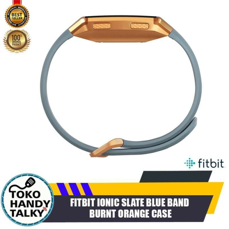 Jual Fitbit Ionic Slate Blue Band Burnt Orange Case Di Seller ...