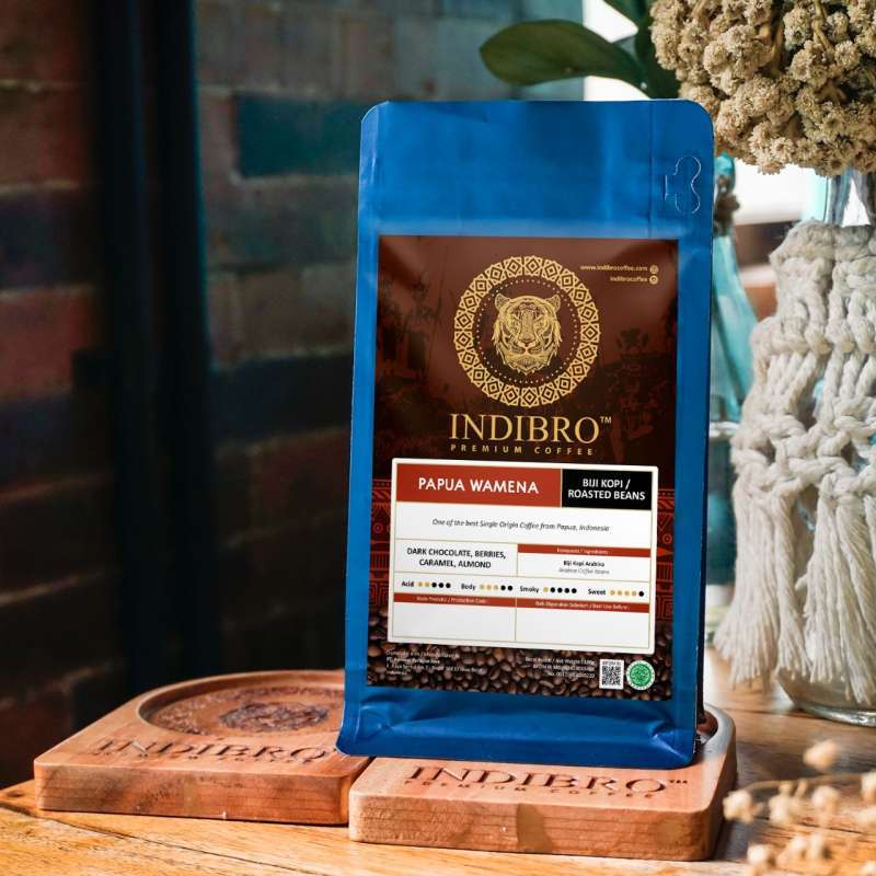 Jual Kopi INDIBRO Single Origin Papua Wamena - Ground Coffee 100gr di ...