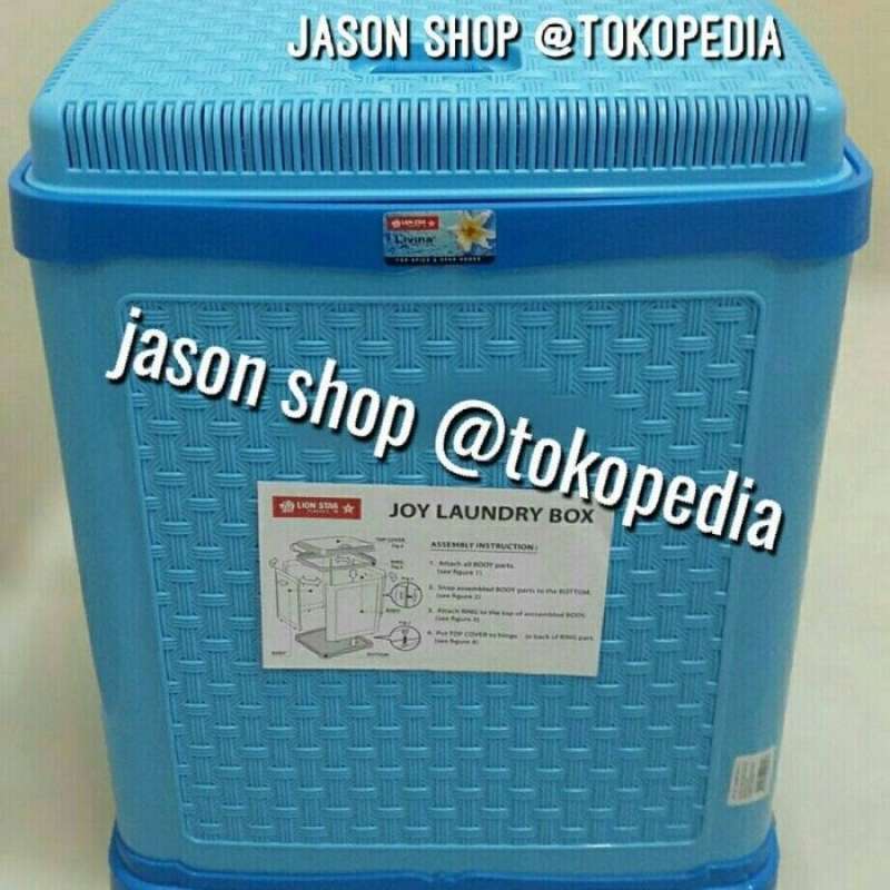 Promo Laundry box/Joy Laundry box Lion Star (ada tutup) Diskon 23% di ...