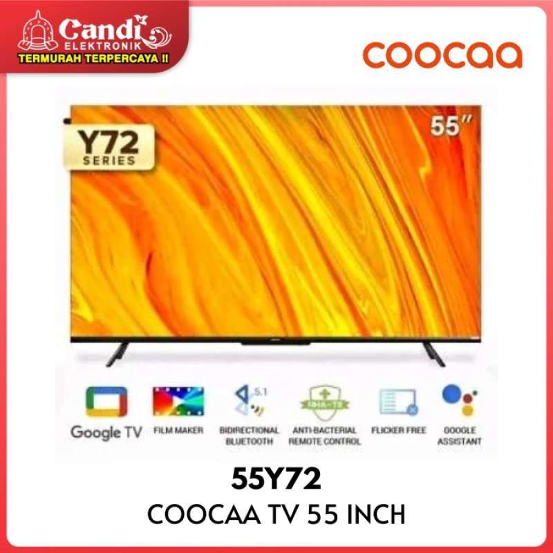 Jual Coocaa Led 4k Uhd Google Tv 55 Inch 55y72 Di Seller Candi ...