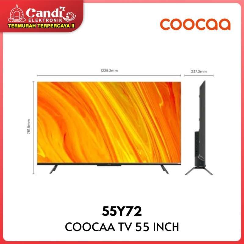 Jual Coocaa Led 4k Uhd Google Tv 55 Inch 55y72 Di Seller Candi ...