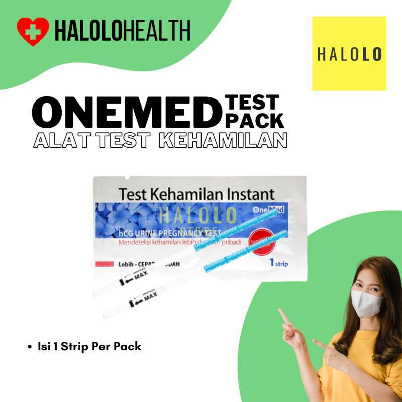 Promo Test Pack ONEMED Strip Alat Uji Kehamilan Testpack Tes Hamil ...