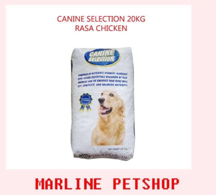 Promo CANINE SELECTION DOG FOOD 20KG CHICKEN ( gojek ) Diskon 29% di ...