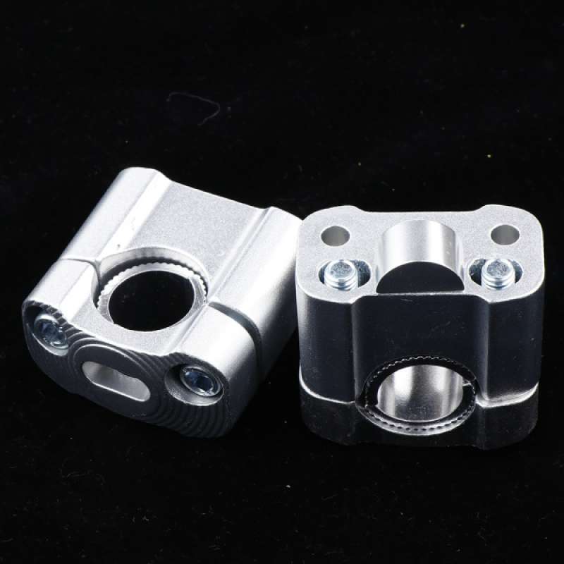 Jual Aluminum Alloy Motorcycle Handle Bar Clamp Adapter Risers For