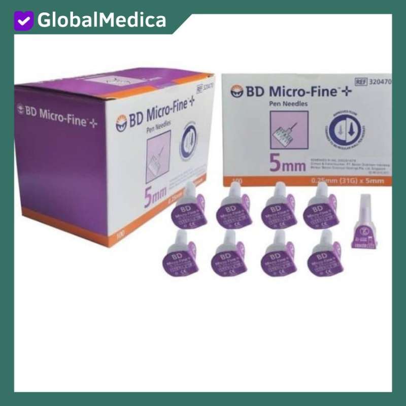 Jual BD Micro fine, Pen Needle, Jarum insulin ungu 31g x 5mm di Seller ...