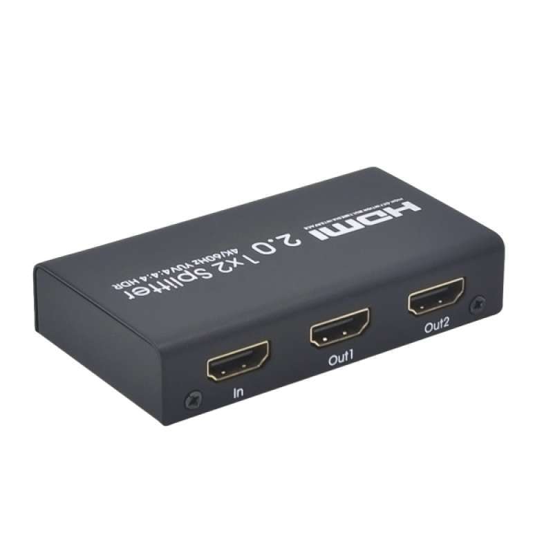 Jual HDMI Splitter 1 In 2 Out 4K Powered HDMI Switch Box Switcher ...