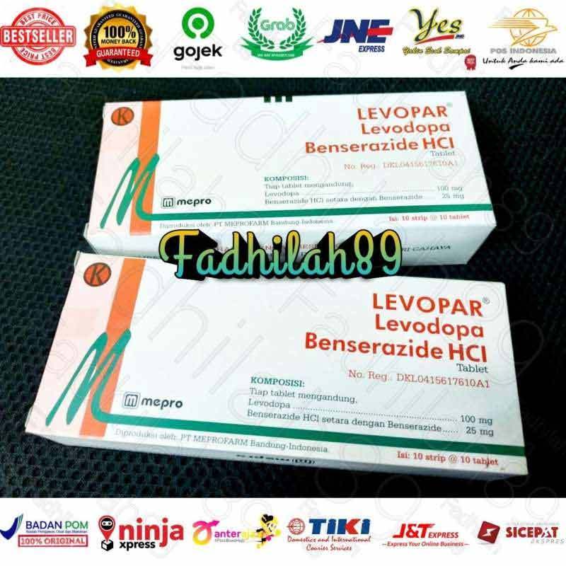 Jual Levopar Levodopa 100 Mg Benserazide 25 Mg Strip (10 Tablet ...