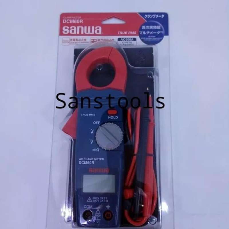 Jual Sanwa DCM60R ac digital clamp meter DCM-60R tang ampere DCM 60 R ...