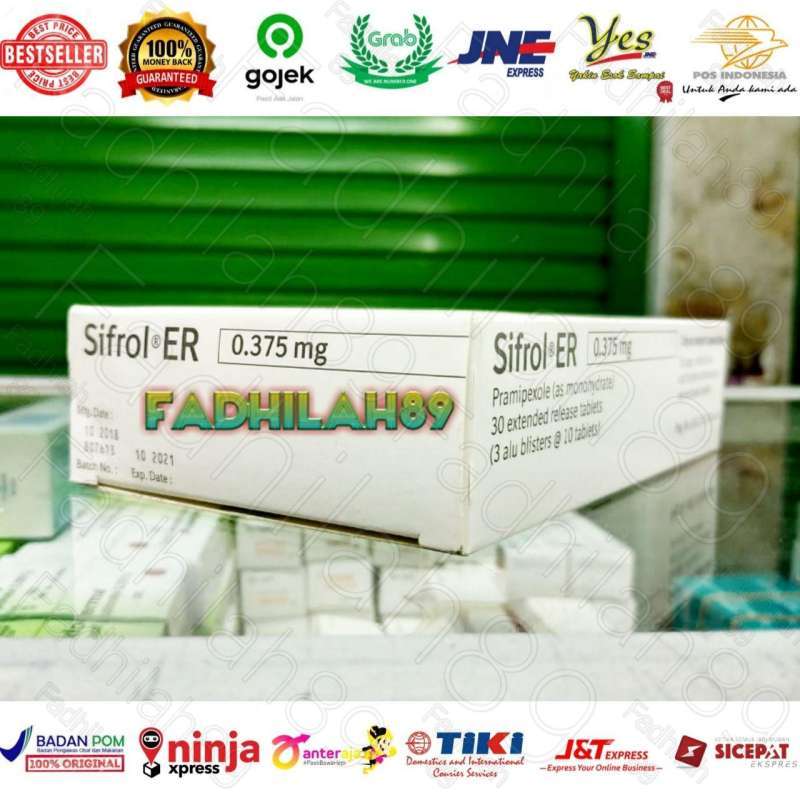Jual Sifrol ER 0.375 Mg Pramipexole 0,375 Mg Box (30 Tablet) ORIGINAL ...