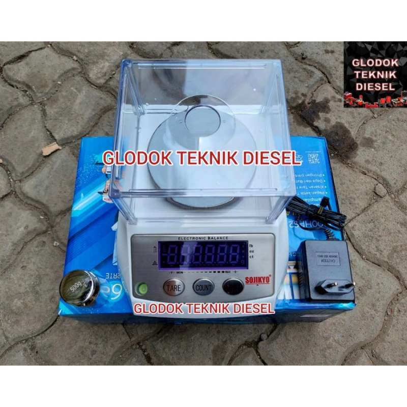 Promo TIMBANGAN SOJIKYO DIGITAL PORTABLE SCALE LED ANALITIK EMAS LAB ...