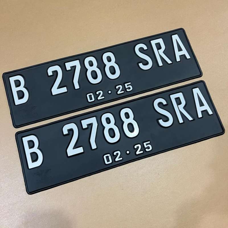 Jual Plat Nomor Mobil Standar Model Huruf Terbaru Di Seller Fm Sticker ... Jual Plat Nomor Mobil Standar Model Huruf Terbaru Di Seller Fm Sticker ...