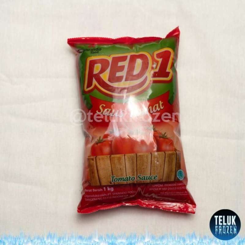 Jual Saus Tomat Red 1 Tomato Sauce 1kg Saos Halal Murah Di Seller Teluk ...