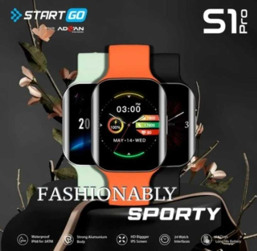 Jual Advan Start Go S1 Pro Smartwatch Garansi Resmi - Black Di Seller ...