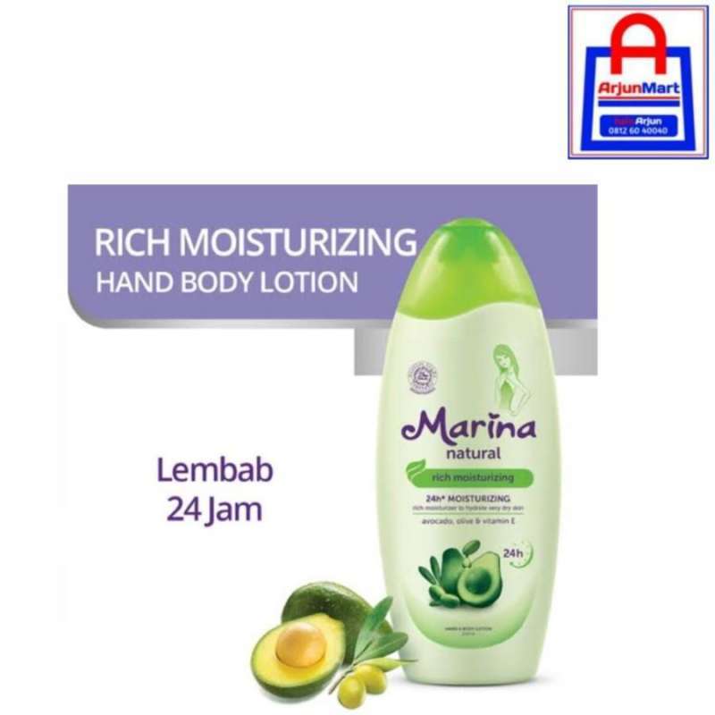Jual Marina Rich Moisturizing Body Lotion 200ml di Seller Arjun Mart ...