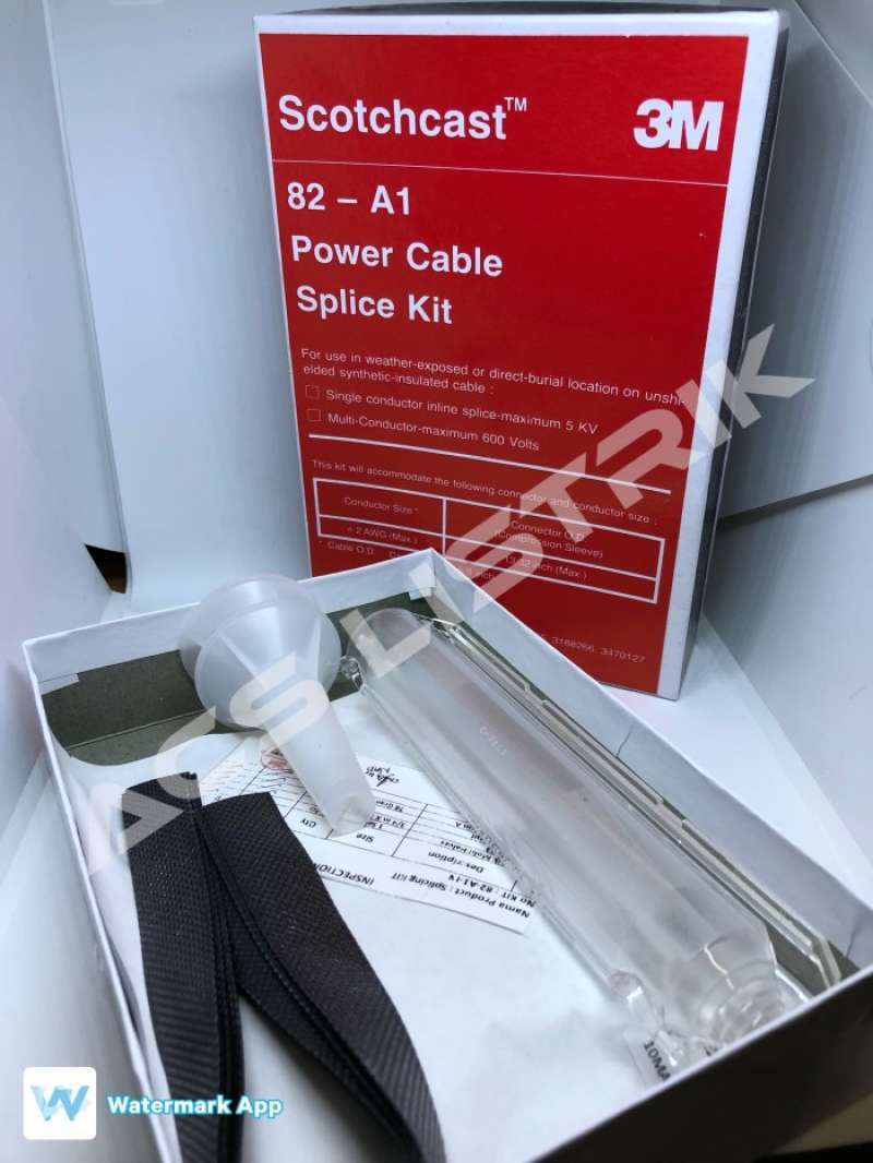 Promo 3M 82-A1 Scotchcast Penyambung Kabel Pengecor Kabel Diskon 23% di ...