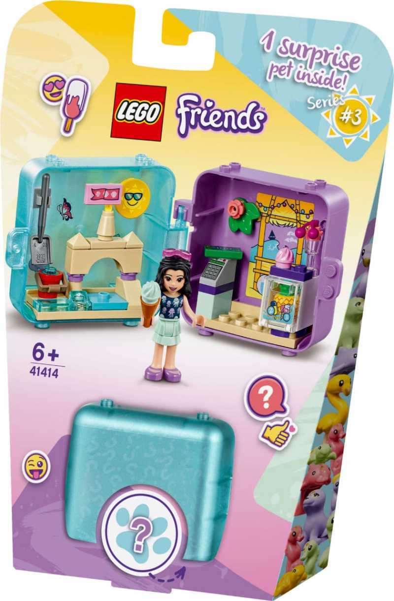 Jual LEGO Friends 41414 Emma's Summer Play Cube Happy Days Beach ...