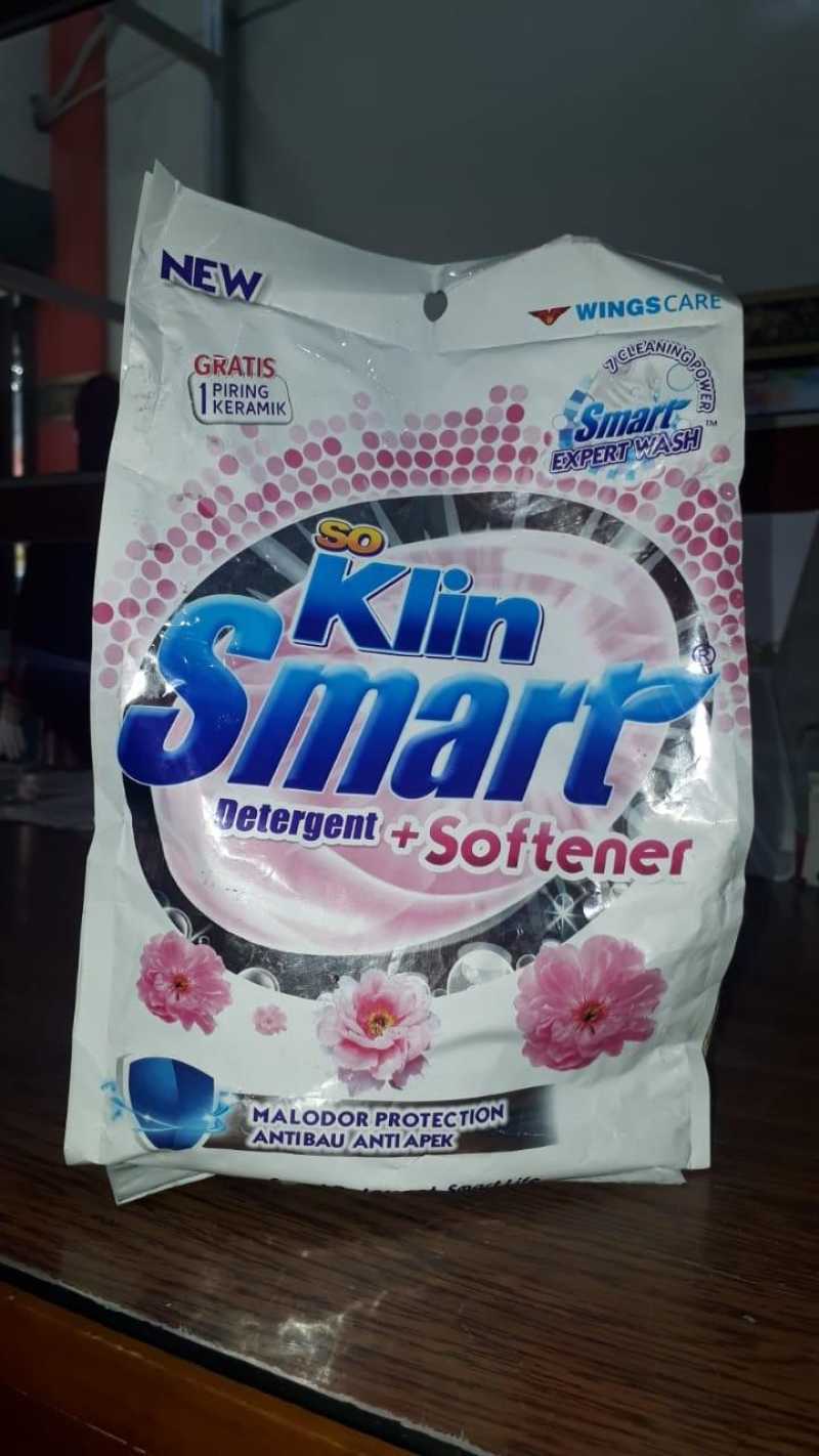Jual So Klin Smart Powder Detergent Softener 800g Di Seller Rojamart ...