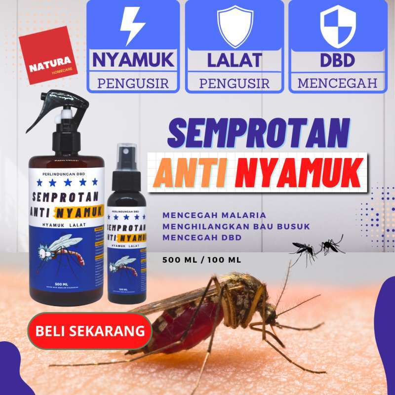 Promo Anti Nyamuk Anti Lalat Penyebab Malari Anti Dbd Efektif 500ml ...