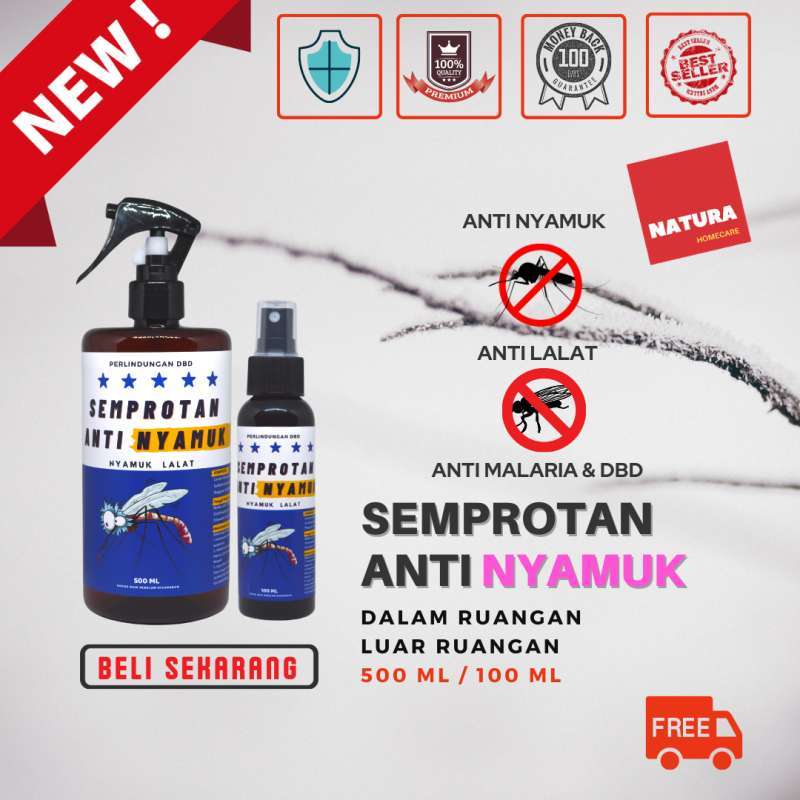 Promo Anti Nyamuk Anti Lalat Penyebab Malari Anti Dbd Efektif 500ml ...