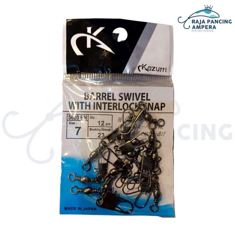 Jual Kili-Kili Kazurri Barrel Swivel with Interlock Snap - 7 di Seller ...