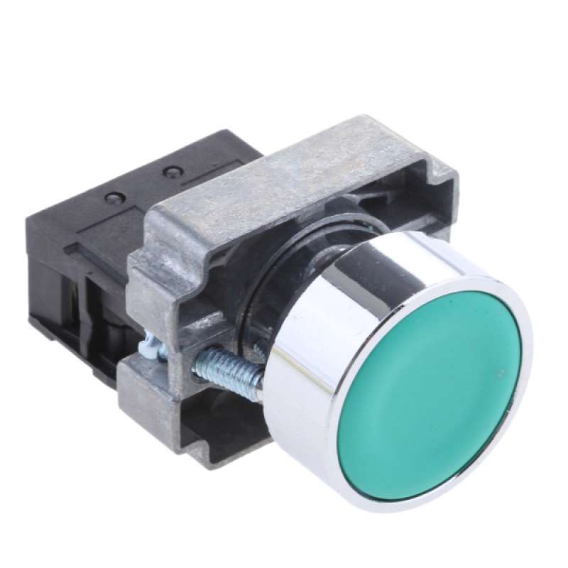 Jual Xb2-ba42 22mm Ui 600v 10a Momentary Self-reset Push Button Switch ...