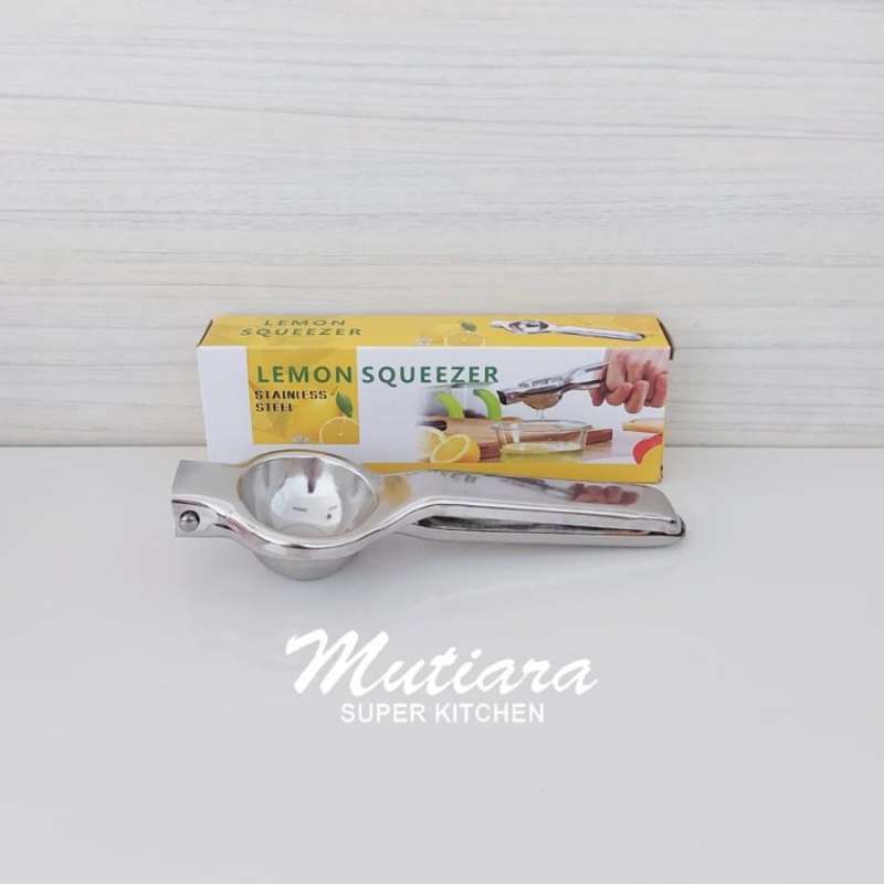 Jual Alat Peras Jeruk Nipis lemon Stainless Steel - Extractor Squeezer ...