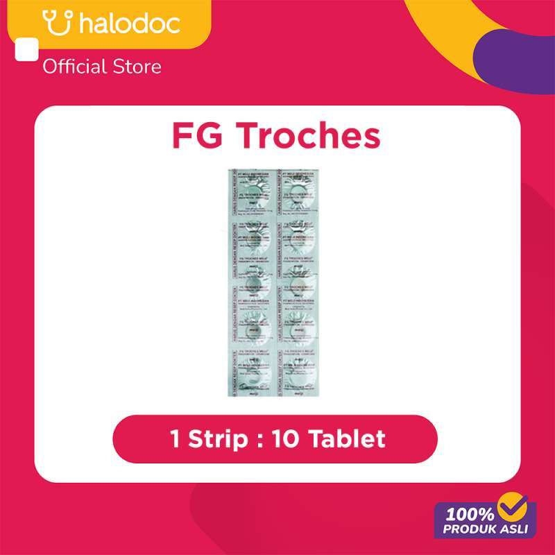 Jual Fg Troches 10 Tablet Di Seller Halodoc Official Store - Apotik ...