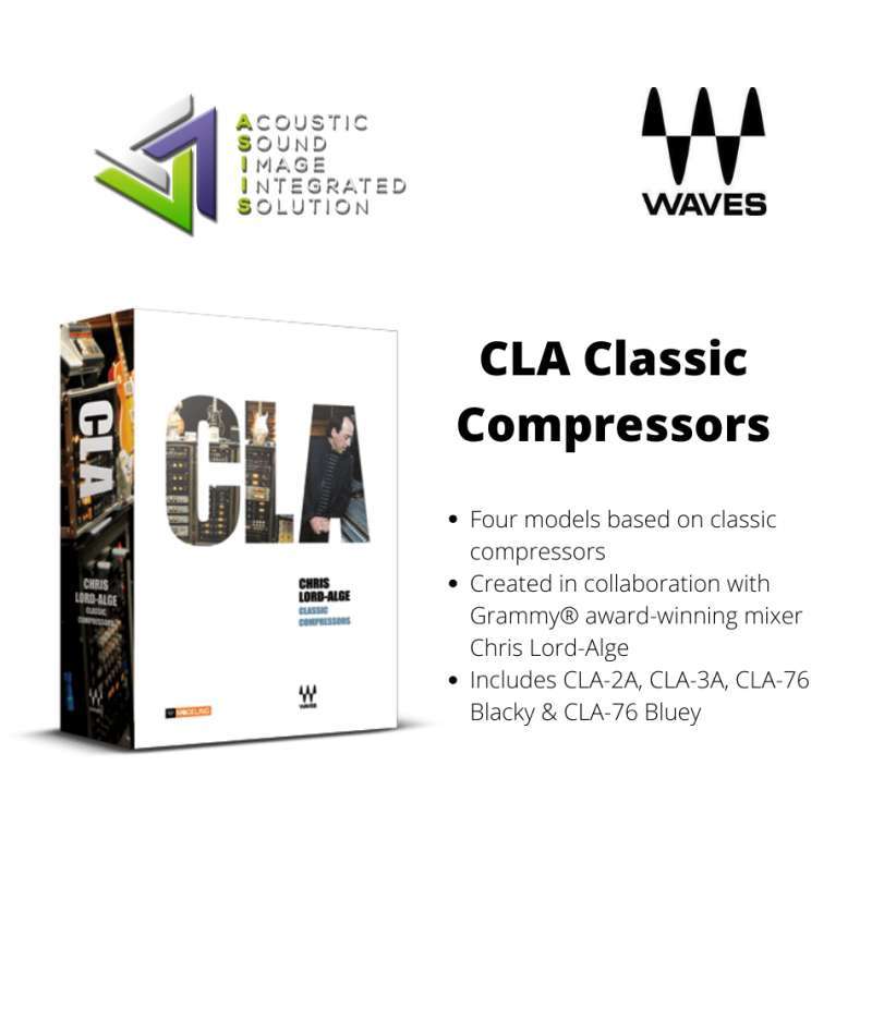 Promo Waves Plugin - Cla Classic Compressors Diskon 2% Di Seller Pt ...