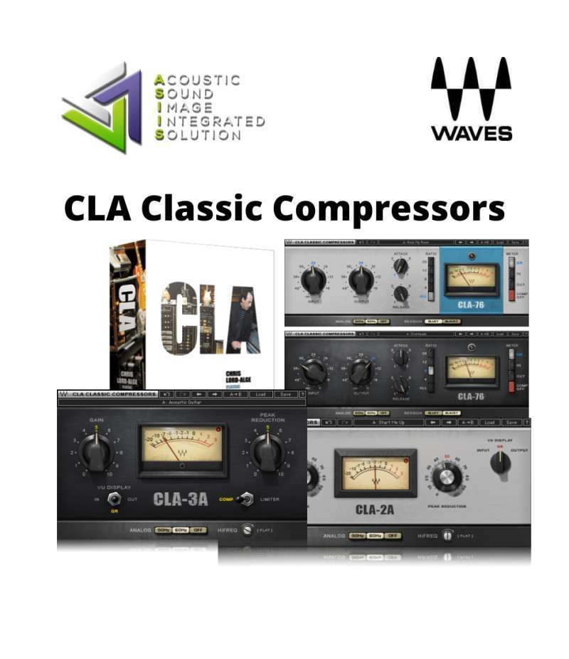 Promo Waves Plugin - Cla Classic Compressors Diskon 2% Di Seller Pt ...
