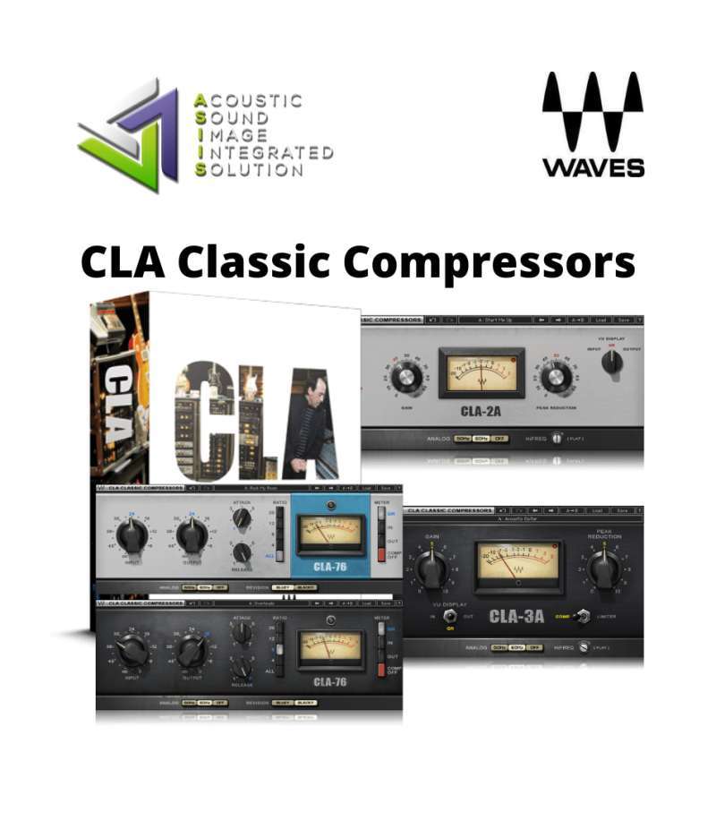 Promo Waves Plugin - Cla Classic Compressors Diskon 2% Di Seller Pt ...